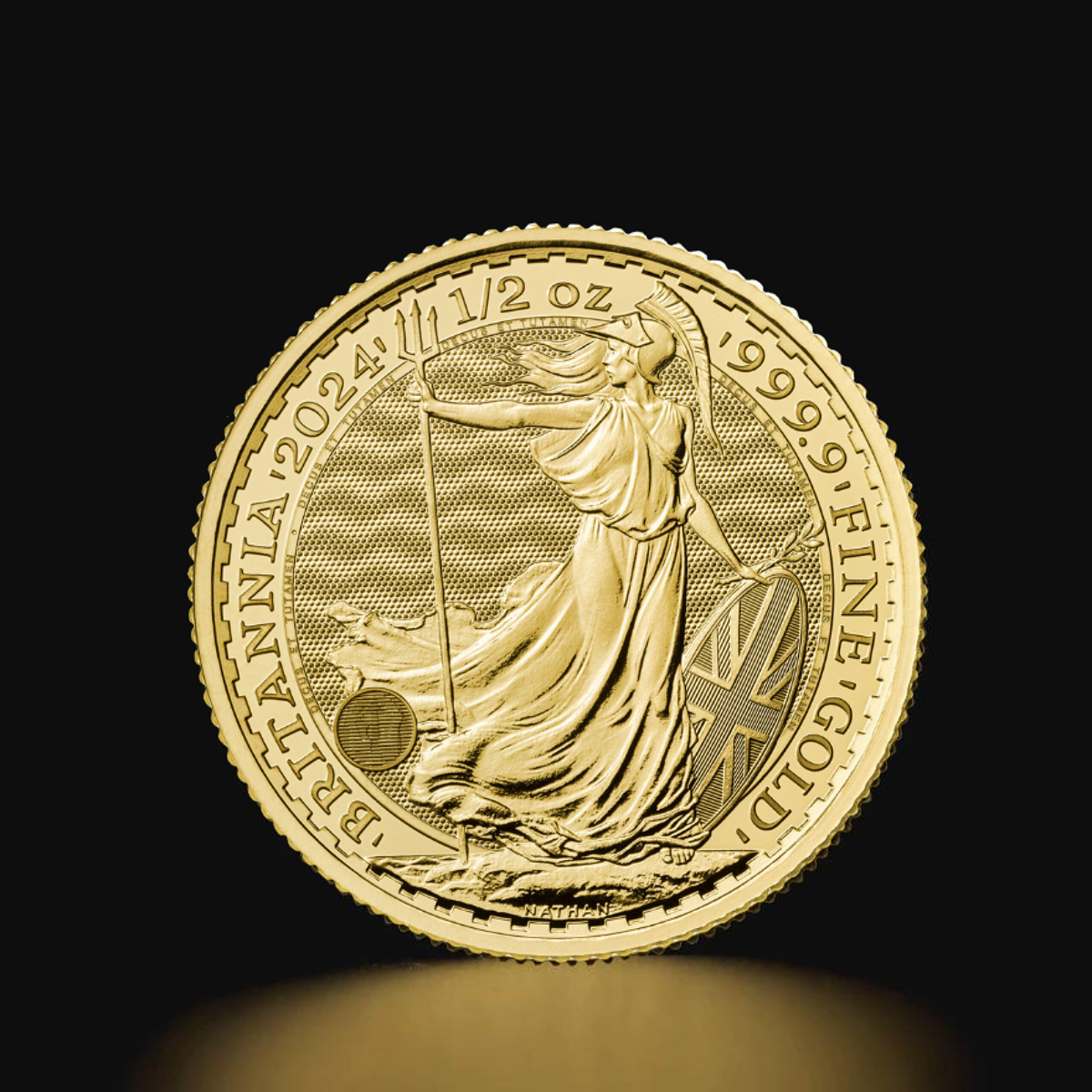 1/2 oz British Britannia Gold Coin | Tavex