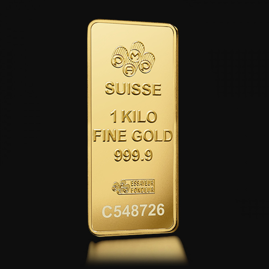 1 kg Gold Bars mixed brands | Tavex
