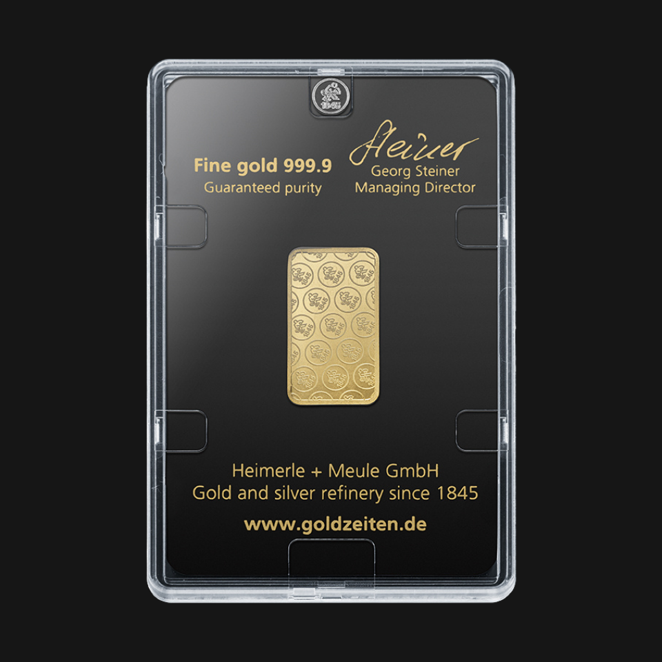 10 g Heimerle + Meule Gold Bar | Tavex