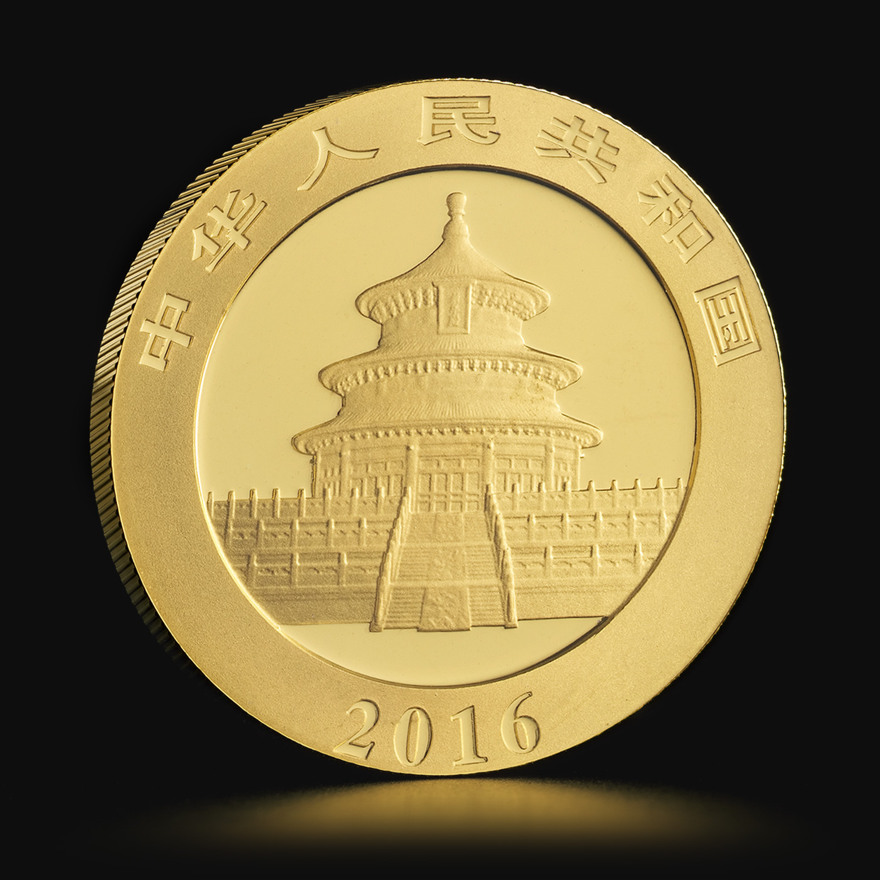 30 g Chinese Panda 2016 Gold Coin | Tavex