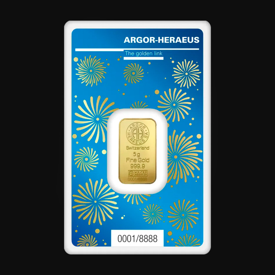 5 gram gold bars mixed brands | Tavex