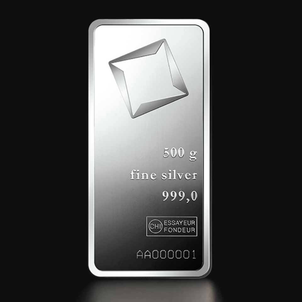 500 gram Valcambi Silver Bar | Tavex