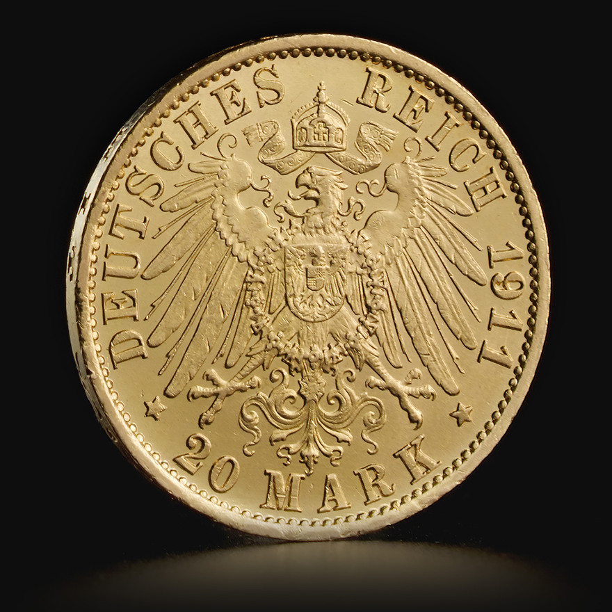 German 20 Marks Gold Coin | Tavex